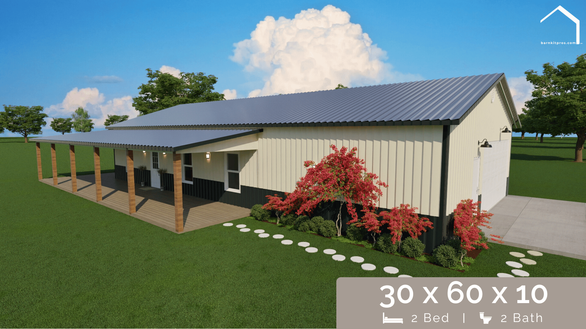 Barndo Kit 30x60x10 | Barn Kit Pros